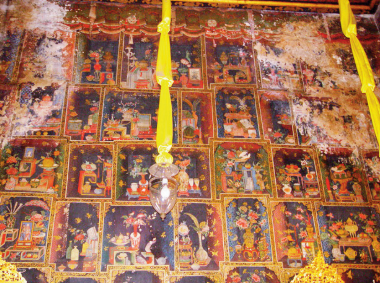 King Rama III-Period Murals and their Chinese Home Decoration Theme ...